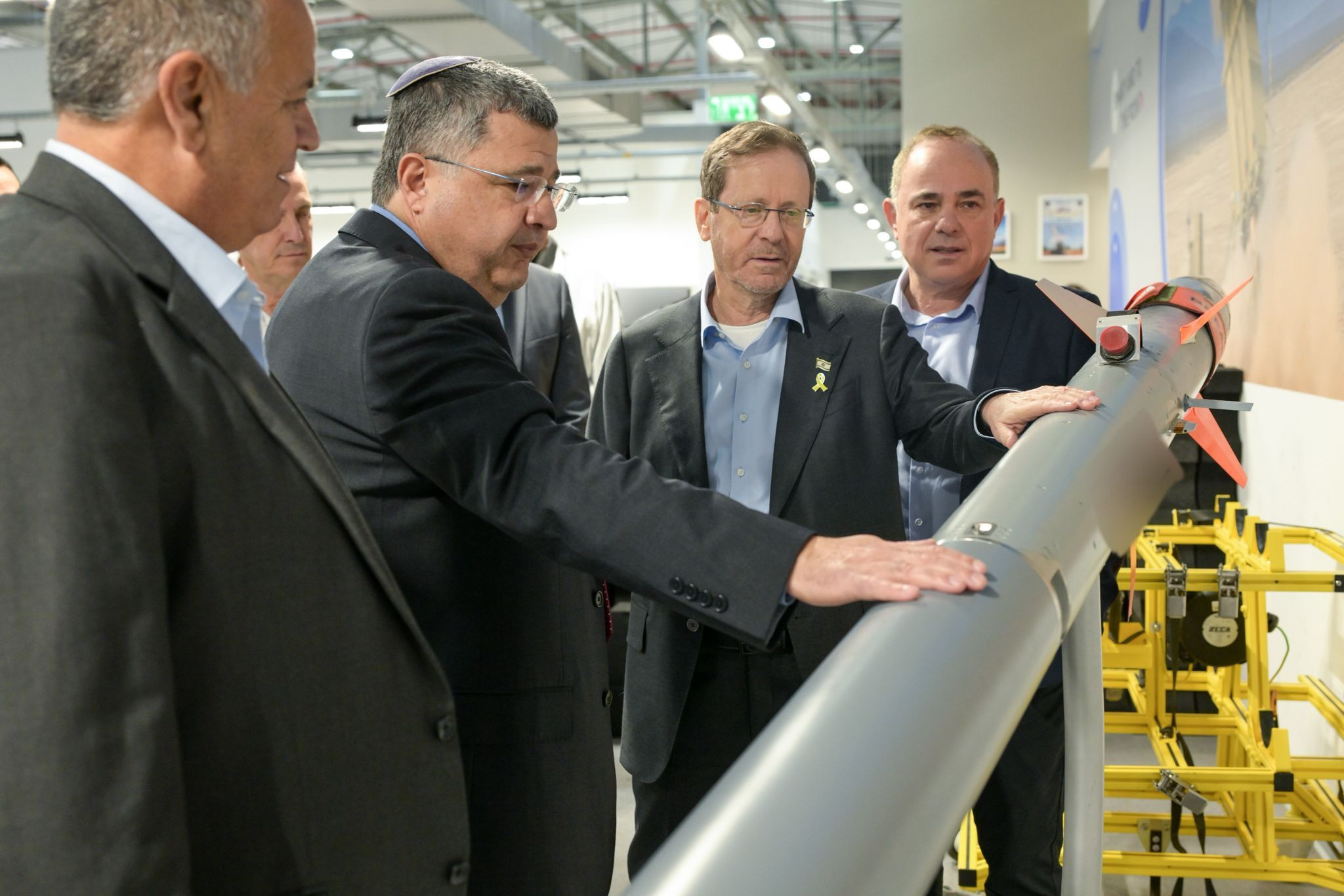 President Herzog: New Iron Beam Laser Is a Sea Change in Warfare ...