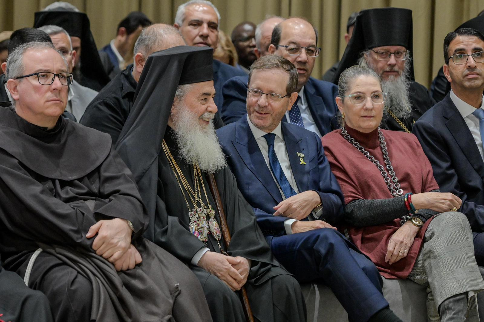 President Herzog Hosts Christian Leaders in the Holy Land for New Year ...